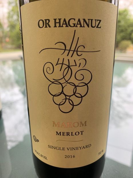 2020 Or Haganuz Merlot Marom, Israel, Galilee, Upper Galilee ...