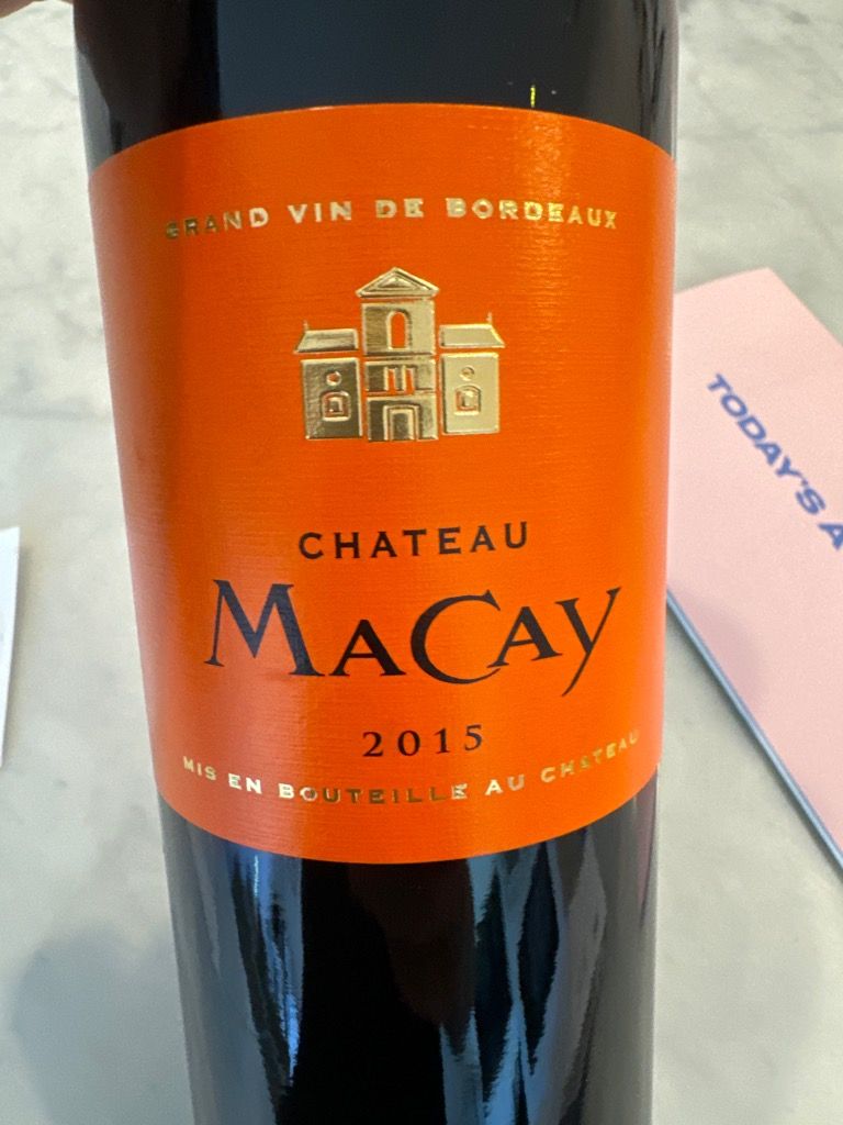 2015 Château Macay, France, Bordeaux, Côtes de Bourg - CellarTracker