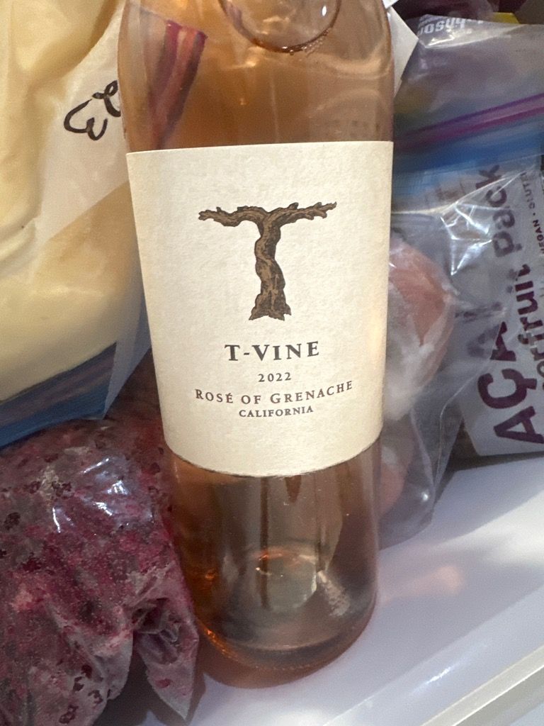 2022 T-Vine Cellars Rosé of Grenache, USA, California, Napa Valley ...