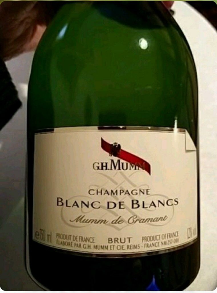 2016 G. H. Mumm & Cie Champagne Grand Cru Maison Mumm RSRV Blanc de ...