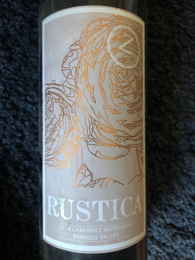 2015 Z wine Cabernet Sauvignon Rustica, Australia, South Australia ...