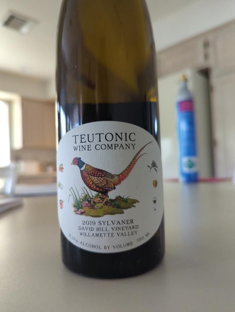 2019 Teutonic Wine Company Silvaner David Hill Vineyard, USA, Oregon ...