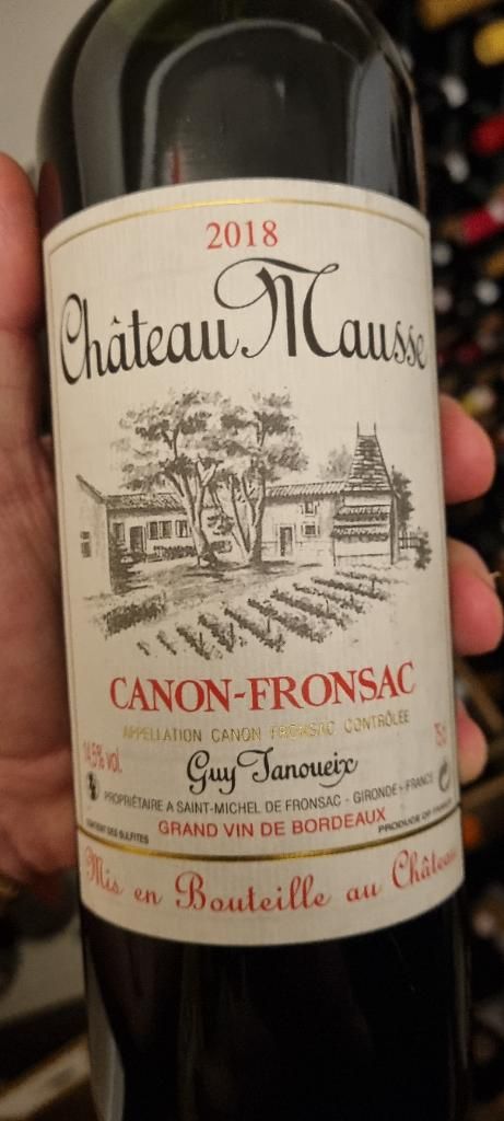2018 Château Mausse, France, Bordeaux, Libournais, Canon-Fronsac ...