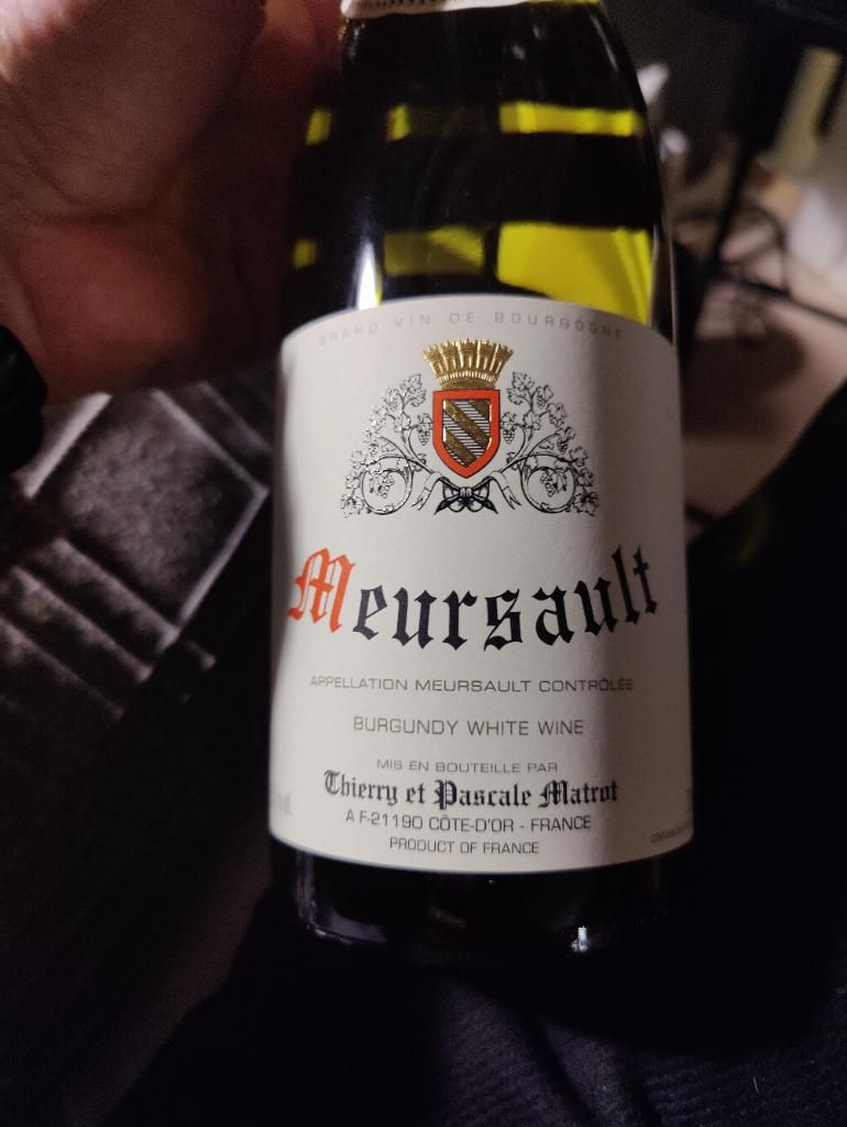 2019 Domaine Matrot Meursault, France, Burgundy, Côte de Beaune ...