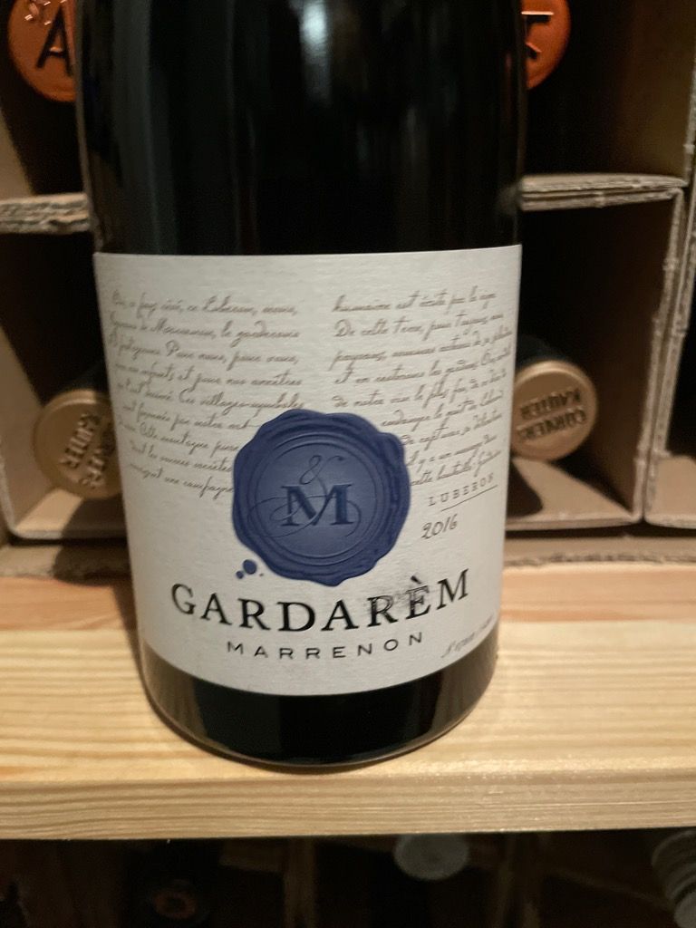 2016 Marrenon Luberon Gardarèm, France, Rhône, Southern Rhône, Luberon ...