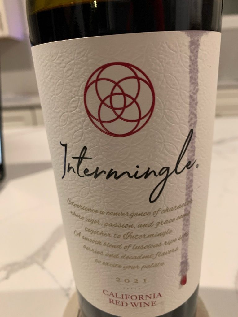 2021 Intermingle Dark Red Blend, USA, California - CellarTracker