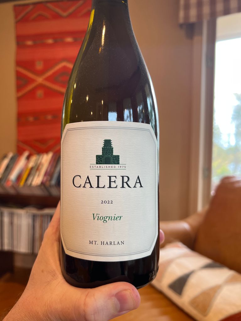 2022 Calera Viognier Mount Harlan, USA, California, Central Coast ...