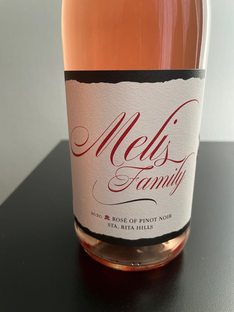 2023 MELIS FAMILY WINERY Pinot Noir Rosé, USA, California, Central ...