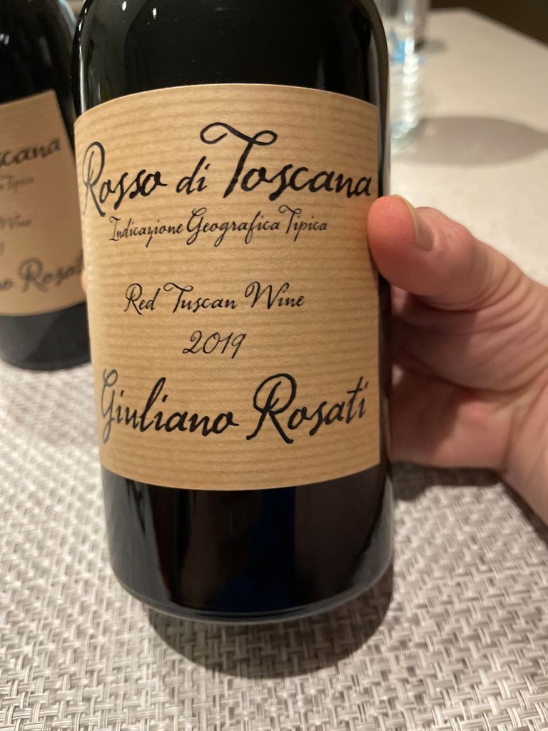 2020 Giuliano Rosati Rosso di Toscana Colli della Toscana Centrale IGT ...