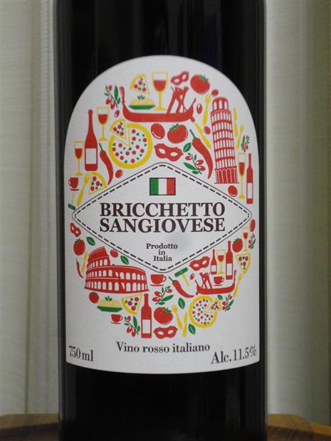 2014 Bricchetto Sangiovese Rubicone, Italy, Emilia-Romagna, Rubicone ...
