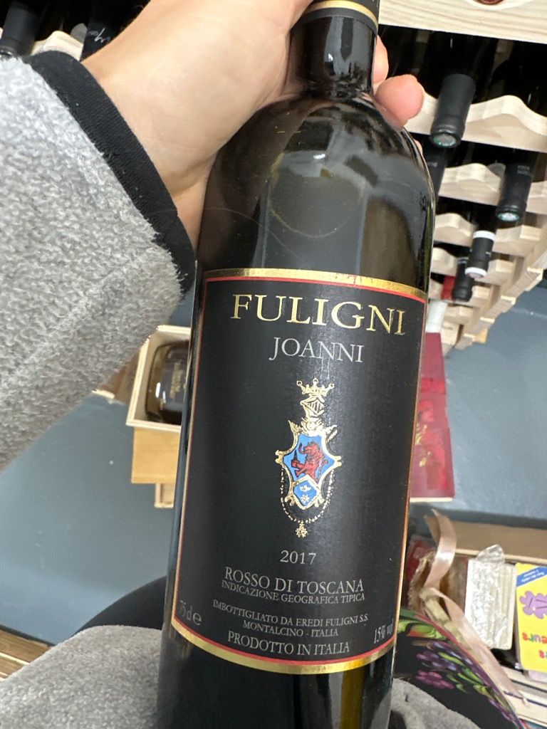 2017 Fuligni Joanni Toscana IGT, Italy, Tuscany, Toscana IGT ...