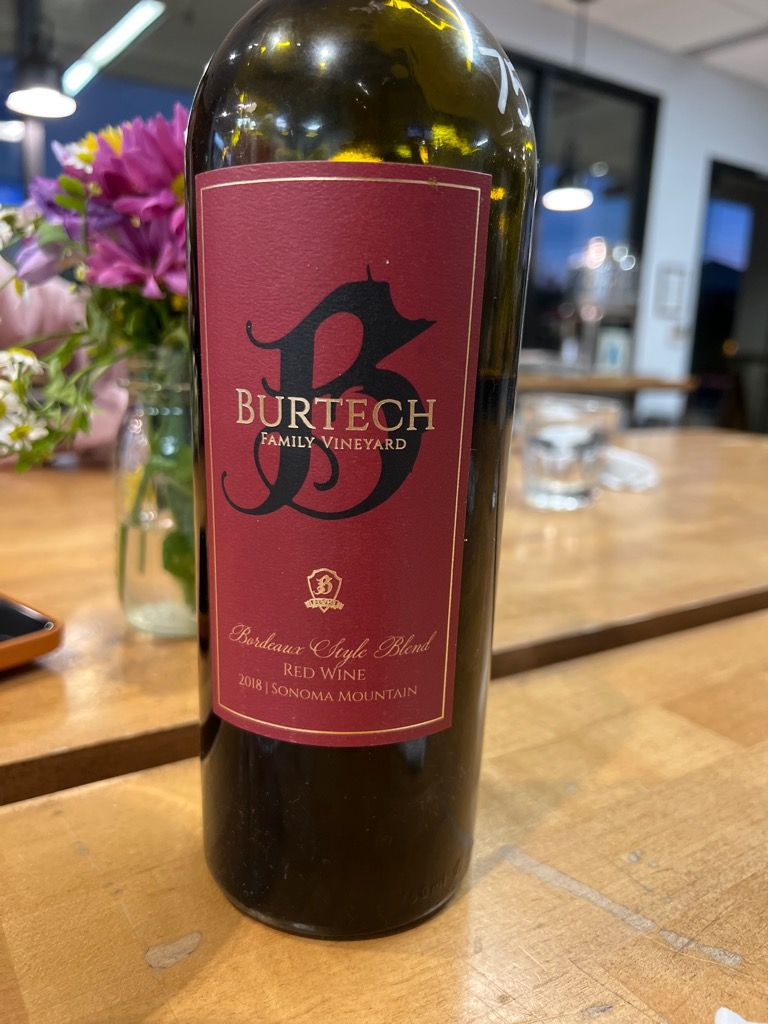 2019 Burtech Family Vineyard Bordeaux Style Blend, USA, California ...