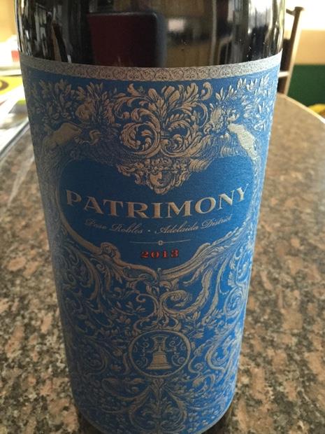 2013 Daou Vineyards Cabernet Sauvignon Patrimony, USA, California ...