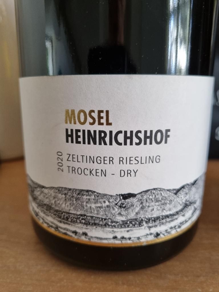 2020 Weingut Heinrichshof Zeltinger Riesling trocken, Germany, Mosel ...