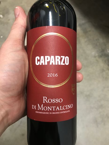2016 Tenuta Caparzo Rosso di Montalcino, Italy, Tuscany, Montalcino ...