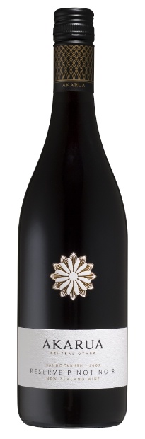 2009 Akarua Pinot Noir Reserve, New Zealand, South Island, Otago ...