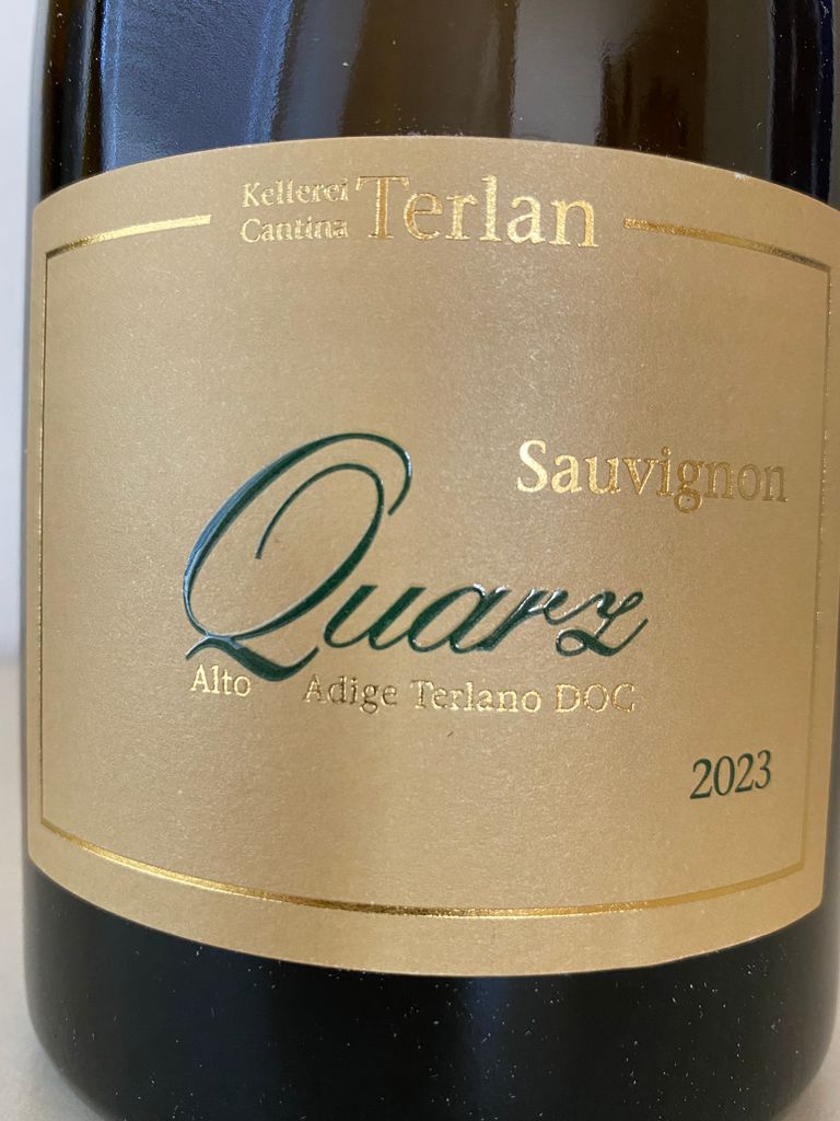 2023 Cantina Terlan Sauvignon Terlano Quarz, Italy, Trentino-Alto Adige ...