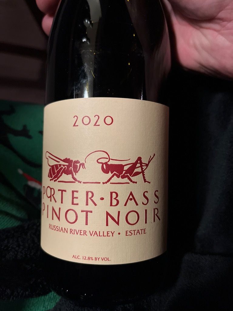 2020 Porter-Bass Pinot Noir, USA, California, Sonoma County, Russian ...