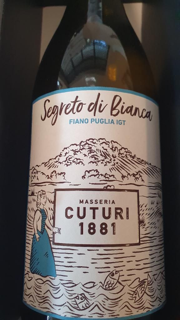 2019 Masseria Cuturi Segreto di Bianca Puglia IGT, Italy, Puglia ...
