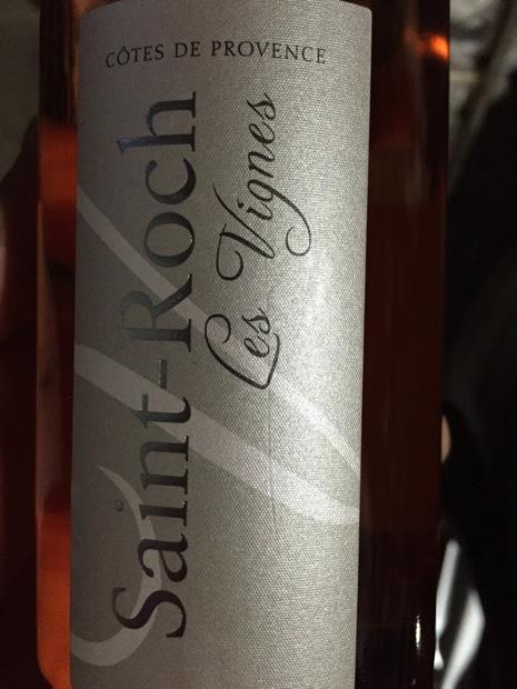 2015 Cave de Saint-Roch-les-Vignes Côtes de Provence Rosé, France ...