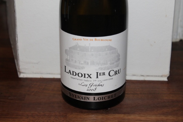 2007 Maison Sylvain Loichet Ladoix 1er Cru Les Gréchons Blanc, France ...