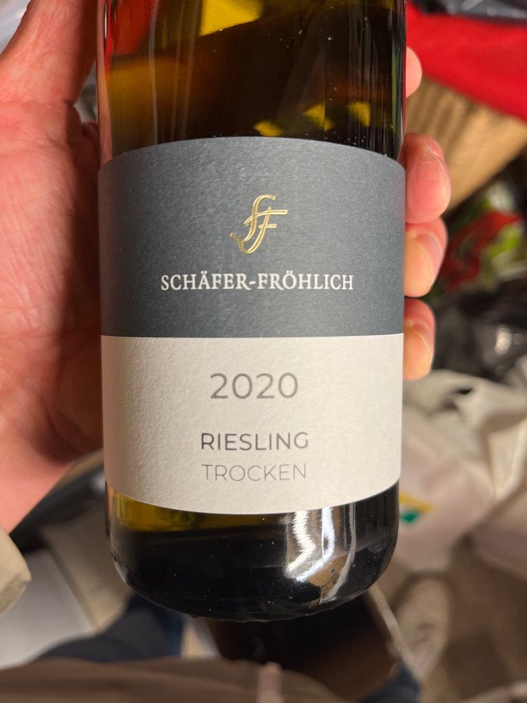 2020 Schäfer-Fröhlich Riesling Nahe Riesling trocken, Germany, Nahe ...