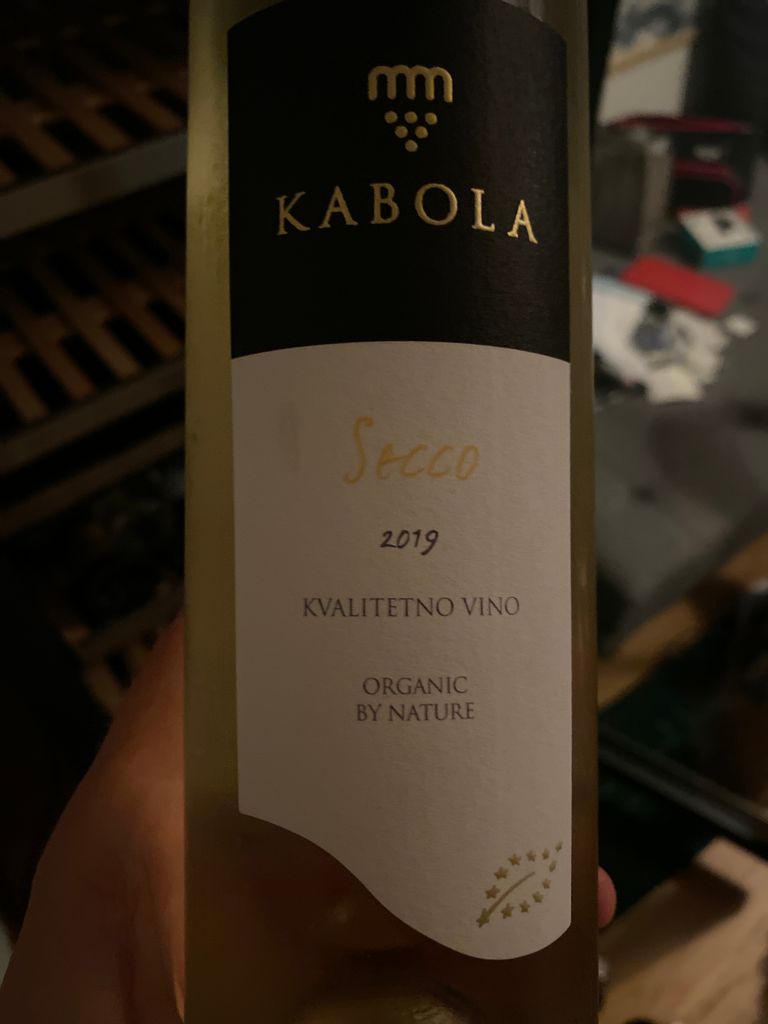 2020 Kabola Muscat Secco, Croatia, Istria and Kvarner, Istra, Zapadna ...