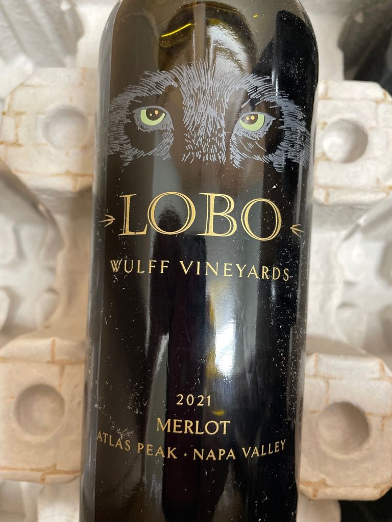 2021 Lobo Wines Merlot Wulff Vineyards, USA, California, Napa Valley ...