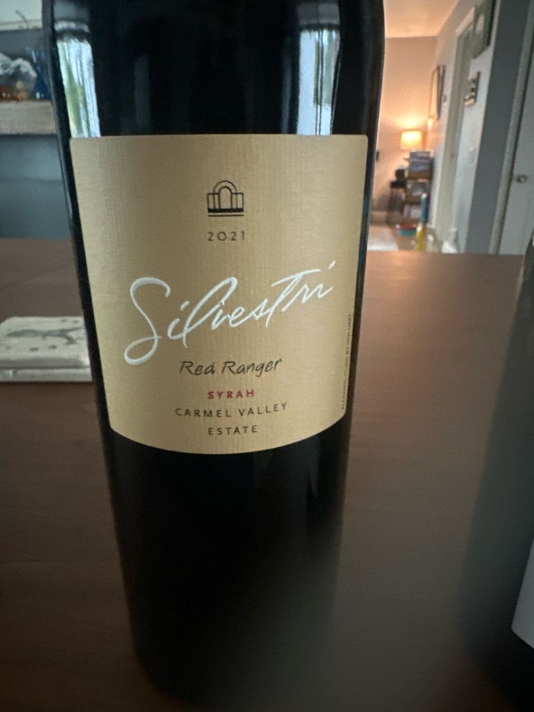 2021 Silvestri Vineyards Syrah Red Ranger, USA, California, Central ...