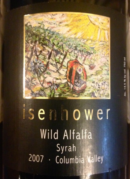 2007 Isenhower Cellars Syrah Wild Alfalfa, USA, Washington, Columbia ...