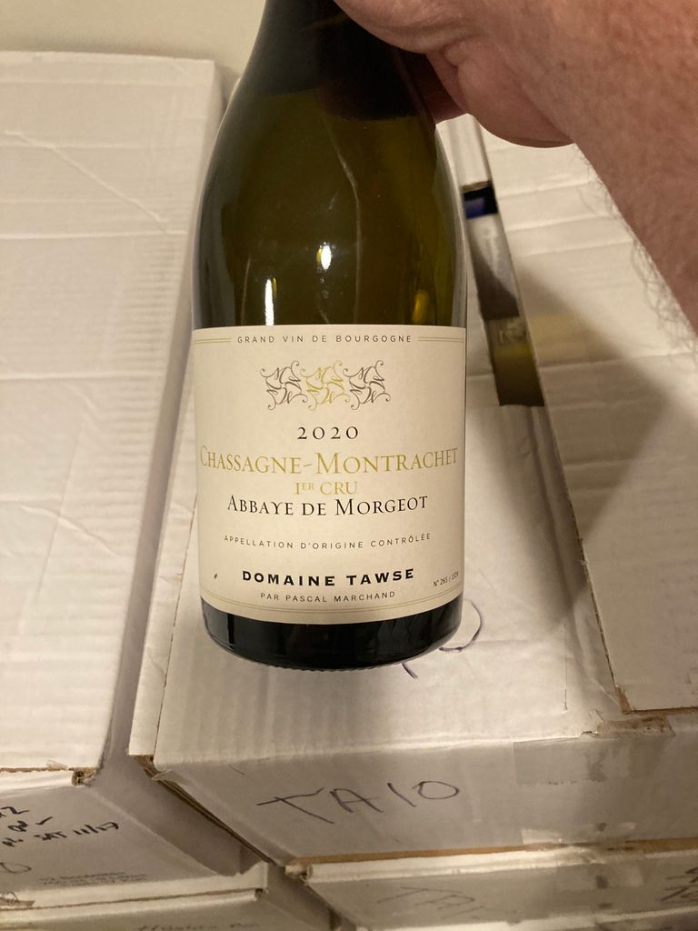 2021 Domaine Tawse Chassagne-Montrachet 1er Cru Abbaye de Morgeot ...