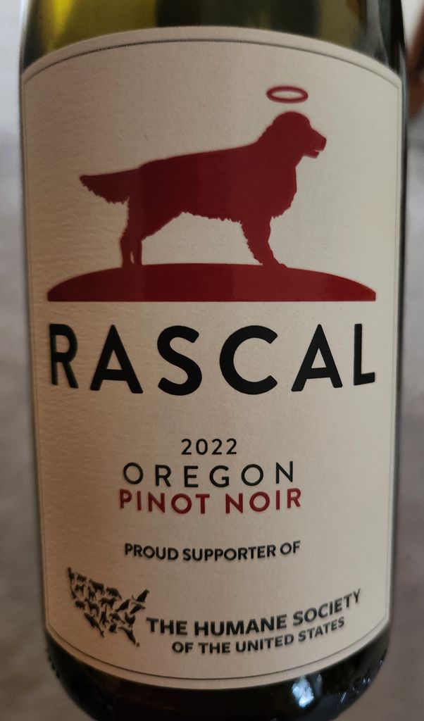 2022 The Great Oregon Wine Company Pinot Noir Rascal, USA, Oregon ...