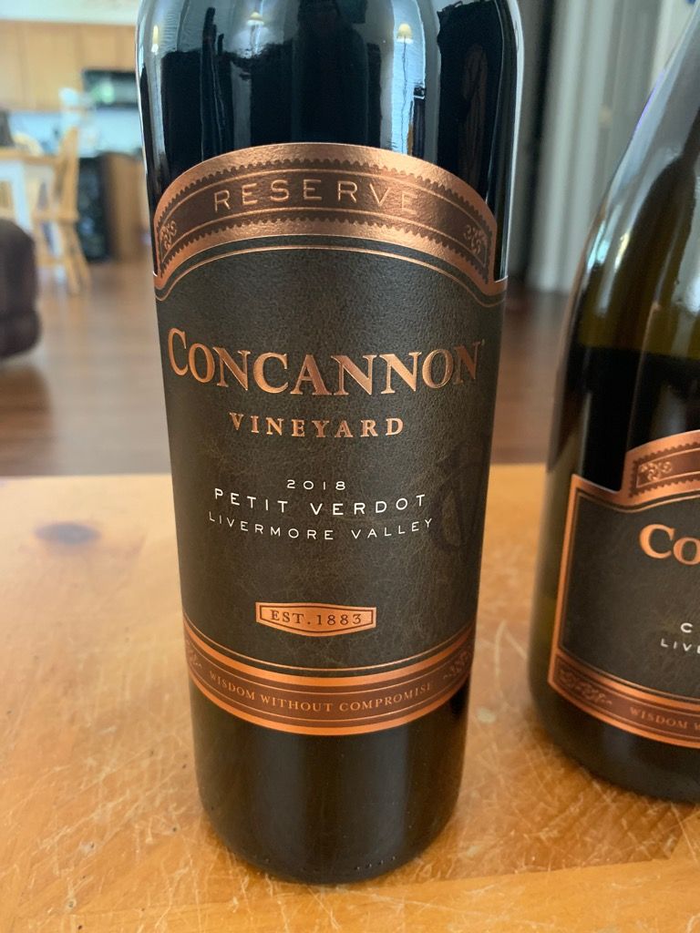 2020 Concannon Vineyard Petit Verdot Reserve, USA, California, San ...