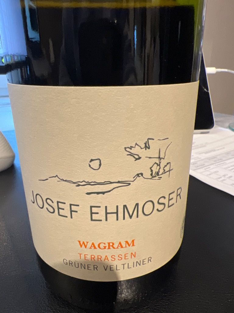 2023 Josef Ehmoser Grüner Veltliner Von den Terrassen, Austria ...