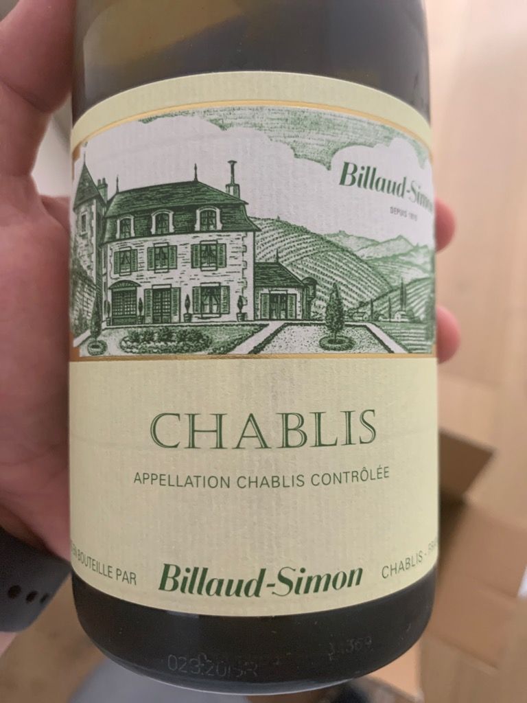 2018 Domaine Billaud-Simon Chablis, France, Burgundy, Chablis ...