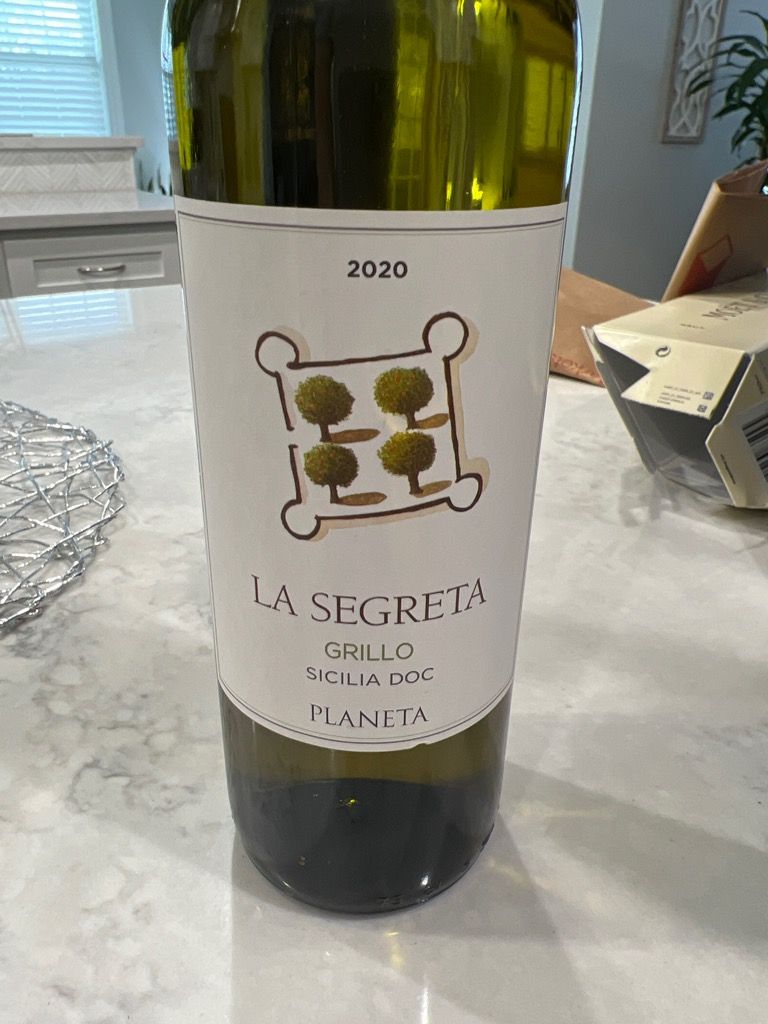 2021 Planeta Grillo Sicilia La Segreta, Italy, Sicily, Sicilia ...