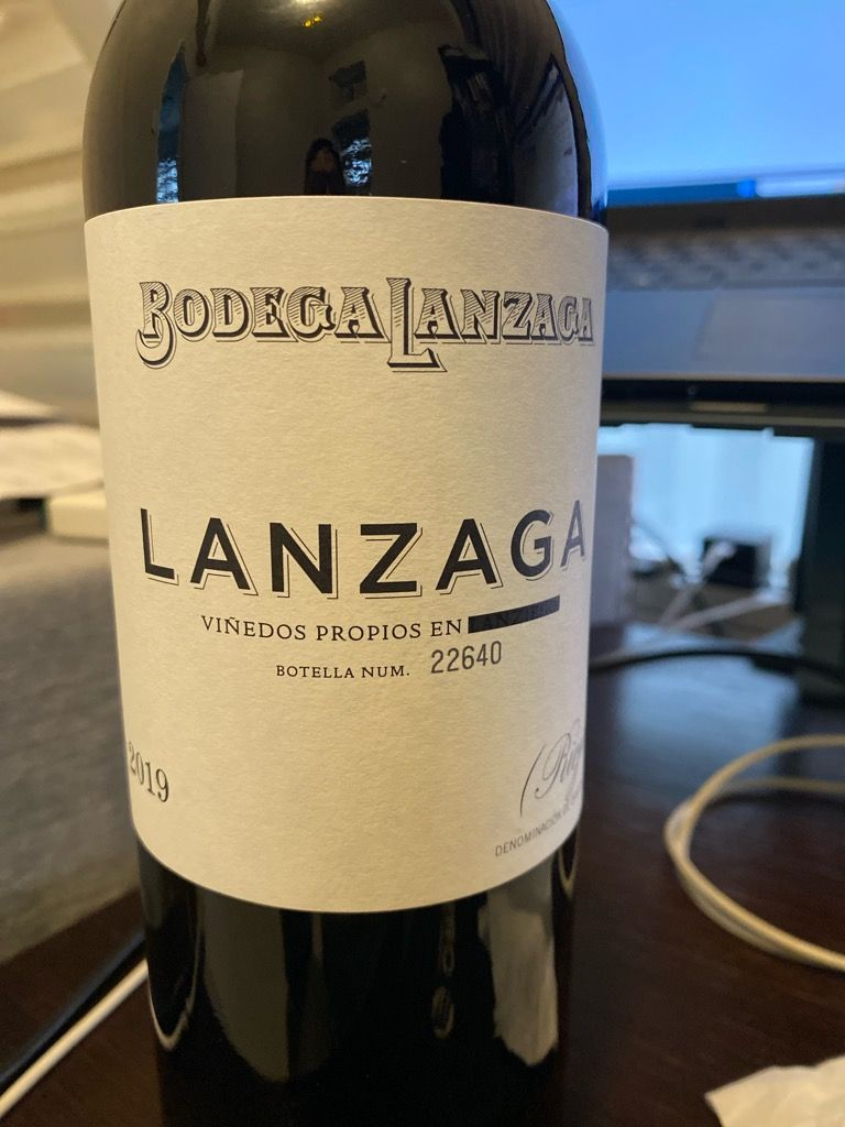 2019 Bodegas Lanzaga Rioja Lanzaga, Spain, La Rioja, Rioja - CellarTracker