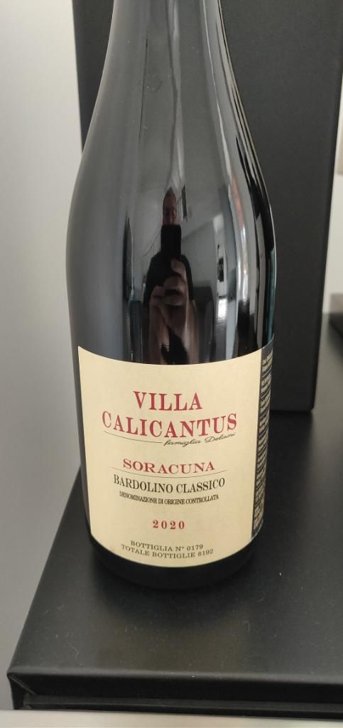 2019 Villa Calicantus Bardolino Classico Soracuna, Italy, Veneto ...