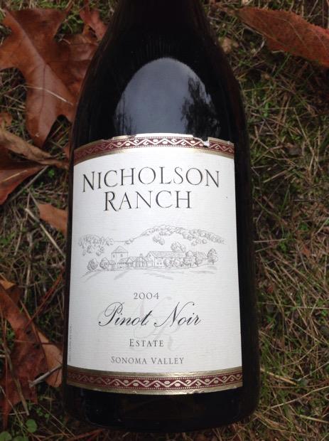 2004 Nicholson Ranch Pinot Noir Estate Sonoma Valley, USA, California ...