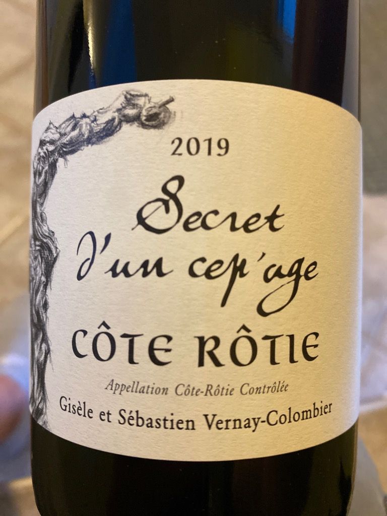 2020 Daniel et Roland Vernay Gisèle Côte-Rôtie "Secret d'un cépage ...