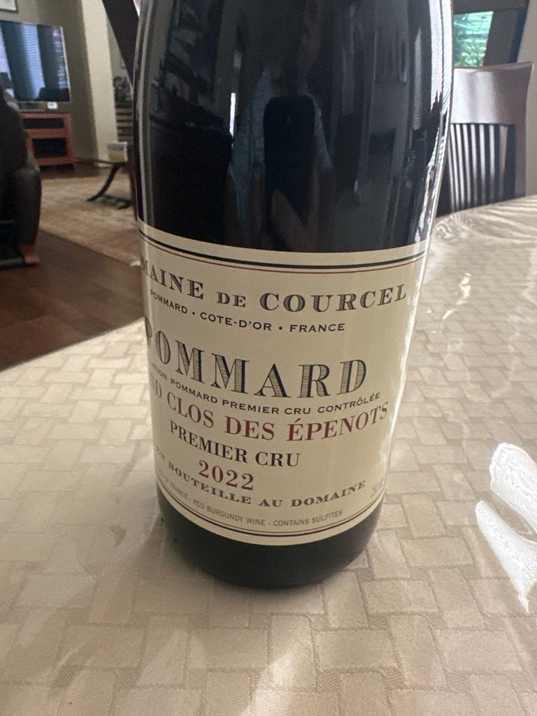 2021 Domaine de Courcel Pommard 1er Cru Grand Clos des Épenots, France ...