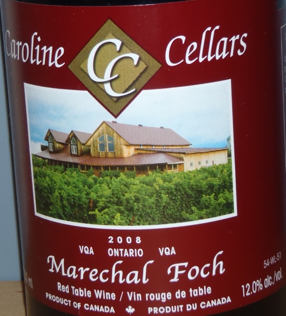 2008 Caroline Cellars The Farmer's Foch, Canada, Ontario, Niagara ...