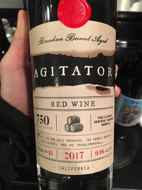 2017 Agitator, USA, California - CellarTracker