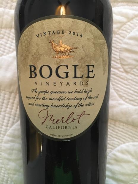 2014 Bogle Vineyards Merlot Clarksburg, USA, California, Central Valley ...