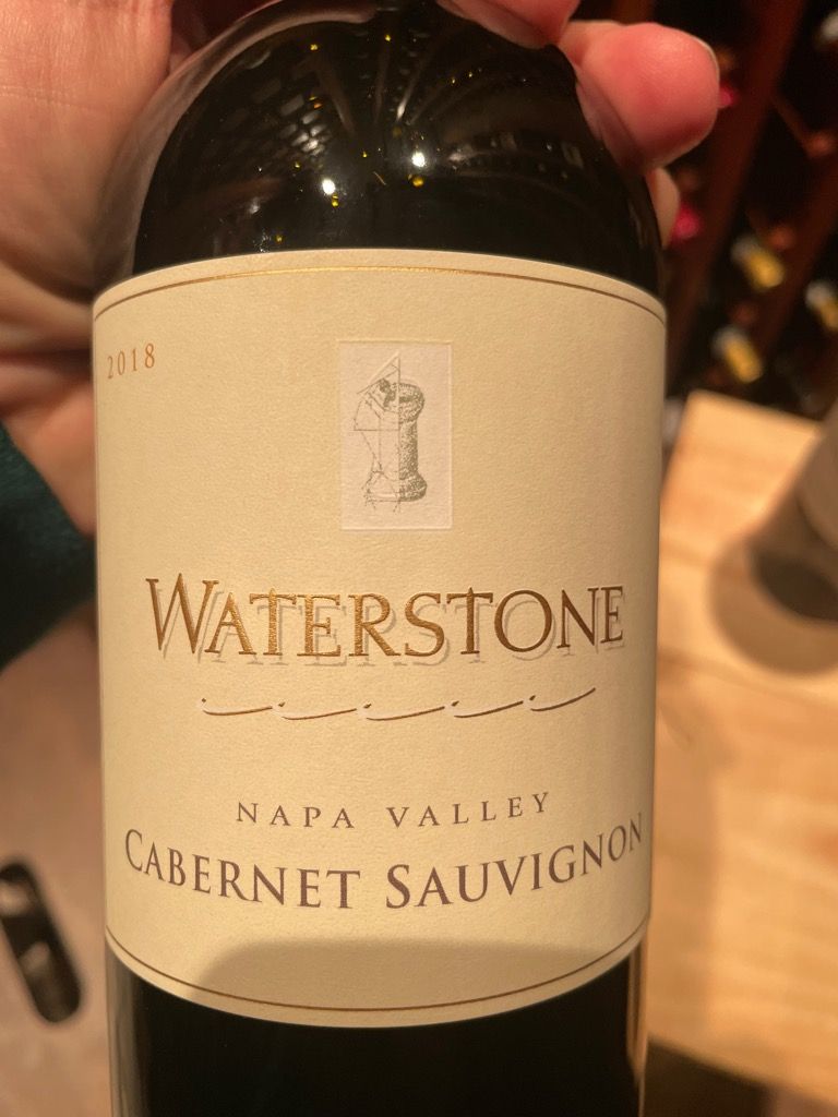 2018 Waterstone Cabernet Sauvignon, USA, California, Napa Valley ...