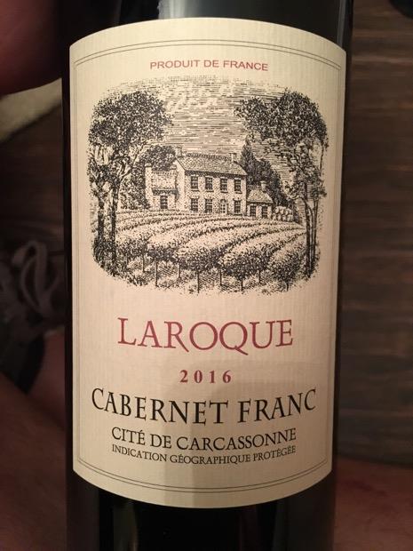 2016 Domaine Laroque Cabernet Franc, France, Languedoc Roussillon ...