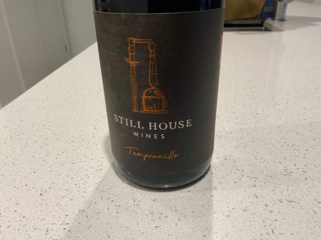 2022 Still House Tempranillo, Australia, New South Wales, Hunter Valley ...