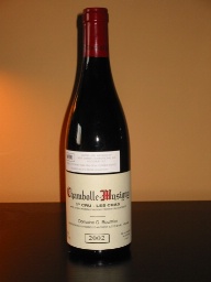 2002 Domaine G. Roumier / Christophe Roumier Chambolle-Musigny 1er Cru ...