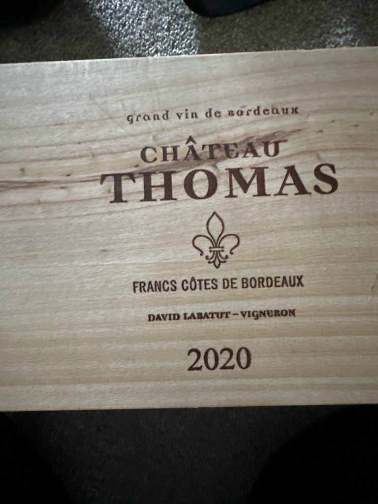 2020 Château Thomas Francs Côtes de Bordeaux, France, Bordeaux ...