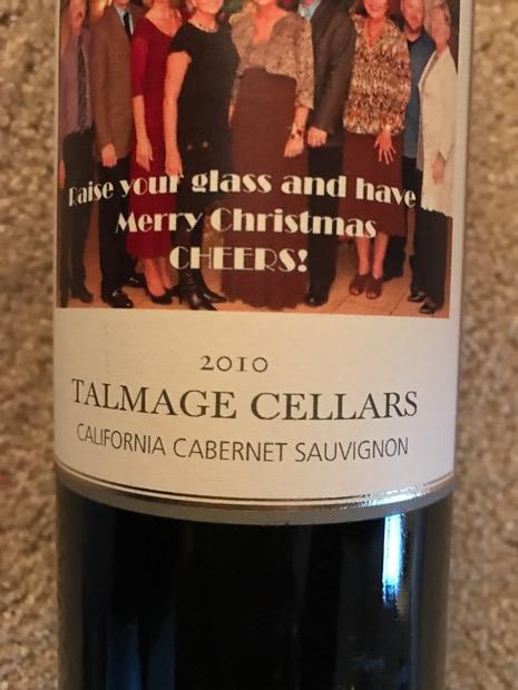 2012 Talmage Cellars Cabernet Sauvignon, USA, California, Napa Valley ...